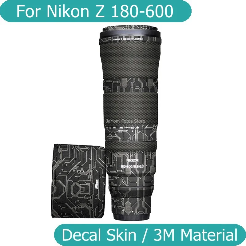 For-Nikon-Z-180-600mm-Decal-Skin-Camera-Lens-Sticker-Vinyl-Wrap-Film ...