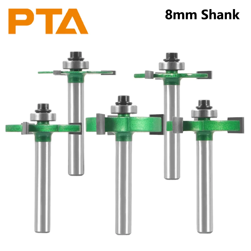 8MM-Shank-Z3-T-Type-Slotting-Bit-Router-Bit-Three-Carbide-Cutters ...