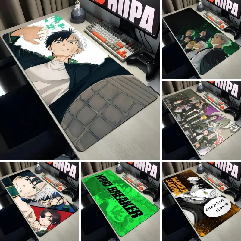 Anime-Wind-Breaker-Mouse-Pad-Non-Slip-Large-Gaming-Computer-Mouse-Mat ...