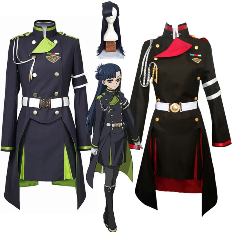 Anime-Seraph-of-the-End-Shigure-Yukimi-Cosplay-Costume-Custom-Women ...