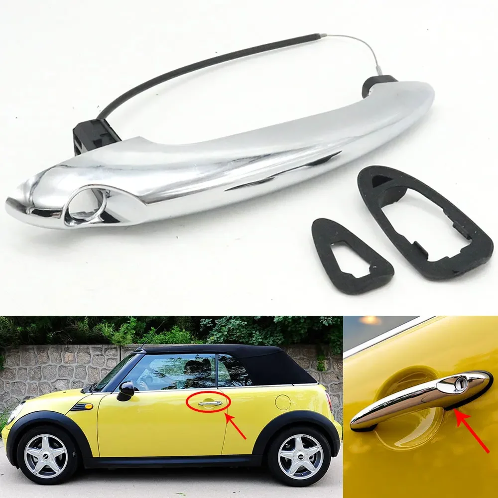 51217198472-Car-Exterior-Front-Outside-Door-Handle-Chrome-For-BMW-Mini ...