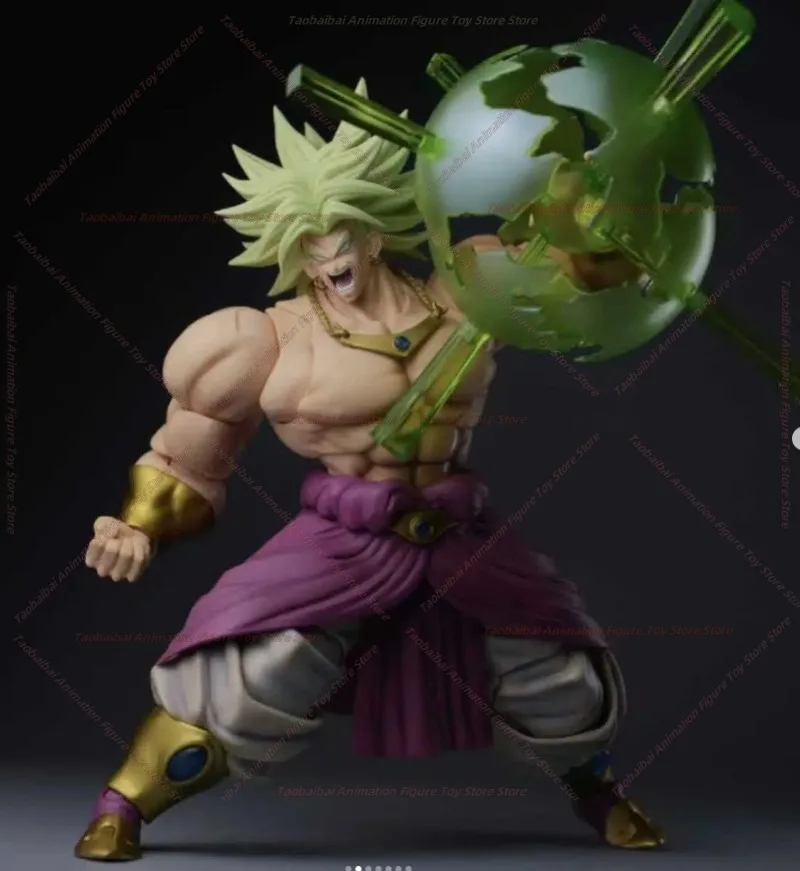 ZT Studio Dragon Ball SHF [Ancient Warrior] ZT 02 Broly Yellow Hair ...