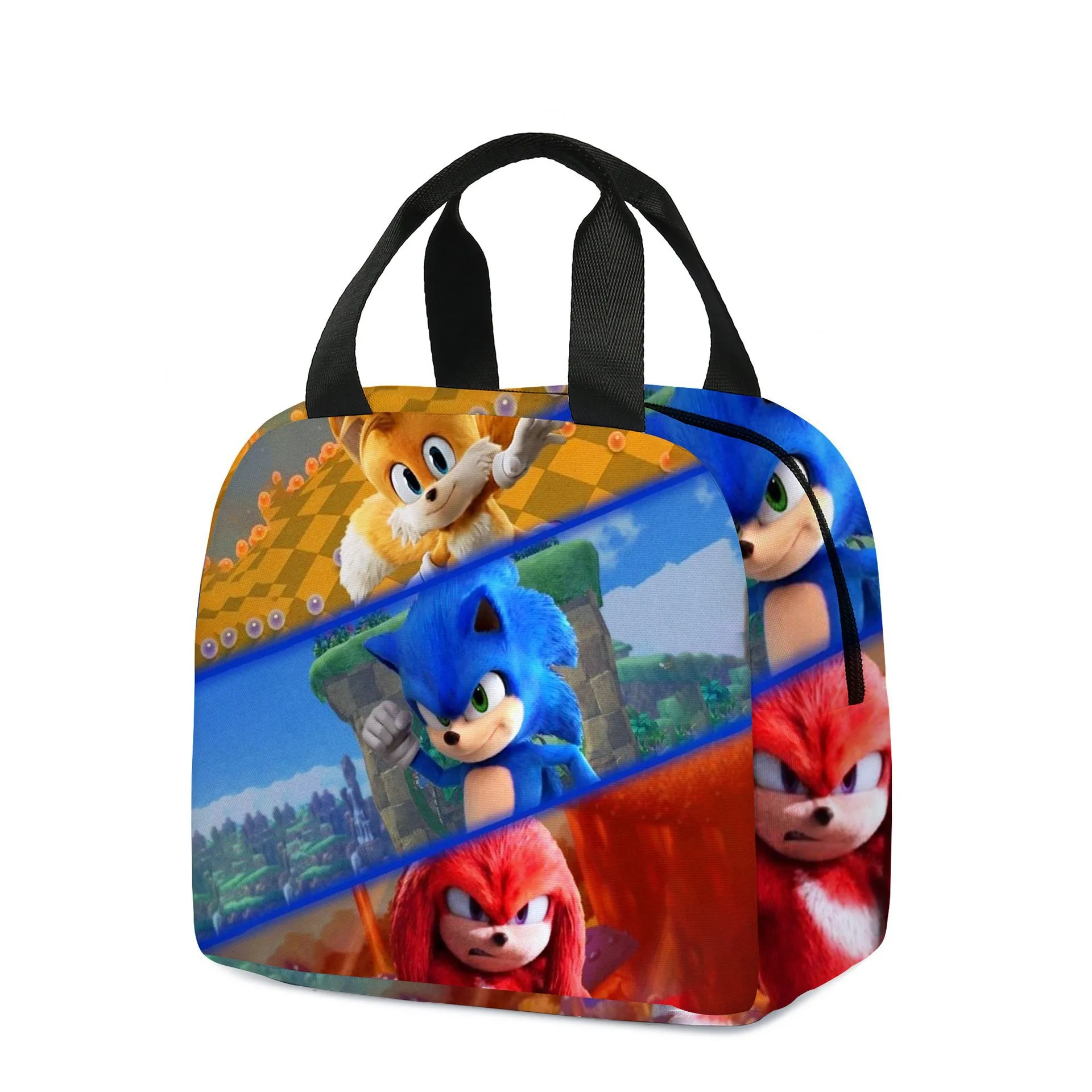 Sonic-The-Hedgehog-Lunch-Bag-Cartoon-Game-Large-Capacity-Waterproof ...