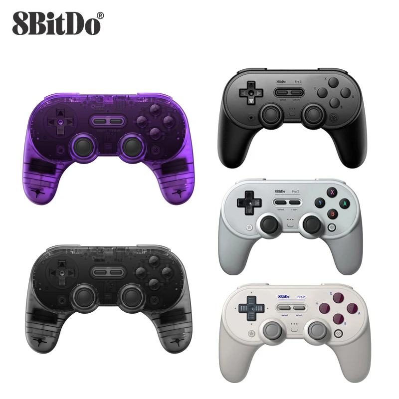 8Bitdo Pro 2 Wireless Joystick บลูทูธรีโมทเกมคอนโทรลเลอร์ Gamepad ...