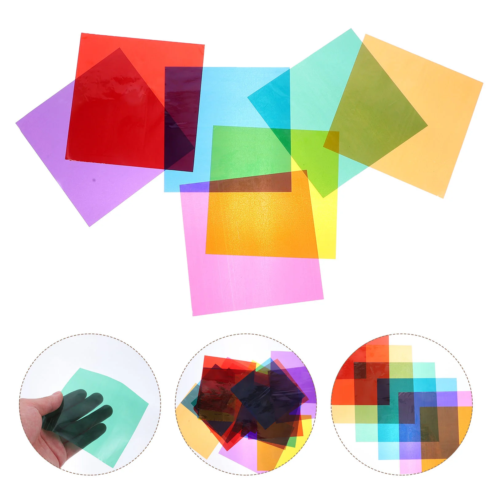 84-Sheets-Colored-Transparent-Cellophane-Multi-colored-Delicate-Paper ...