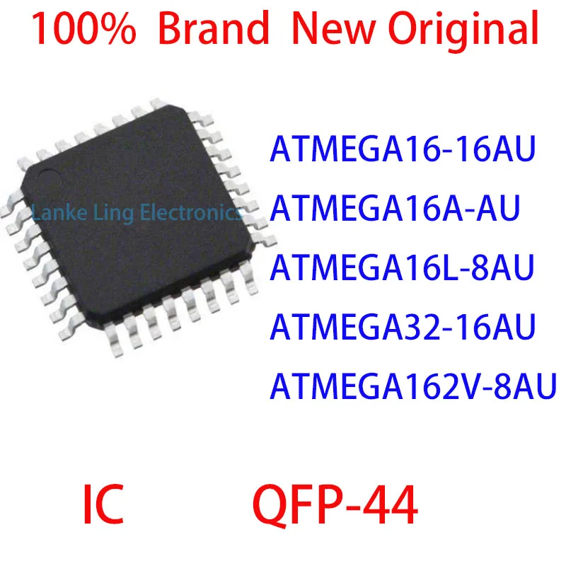 Atmega16 16au Atmega16a Au Atmega16l 8au Atmega32 16au Atmega162v 8au