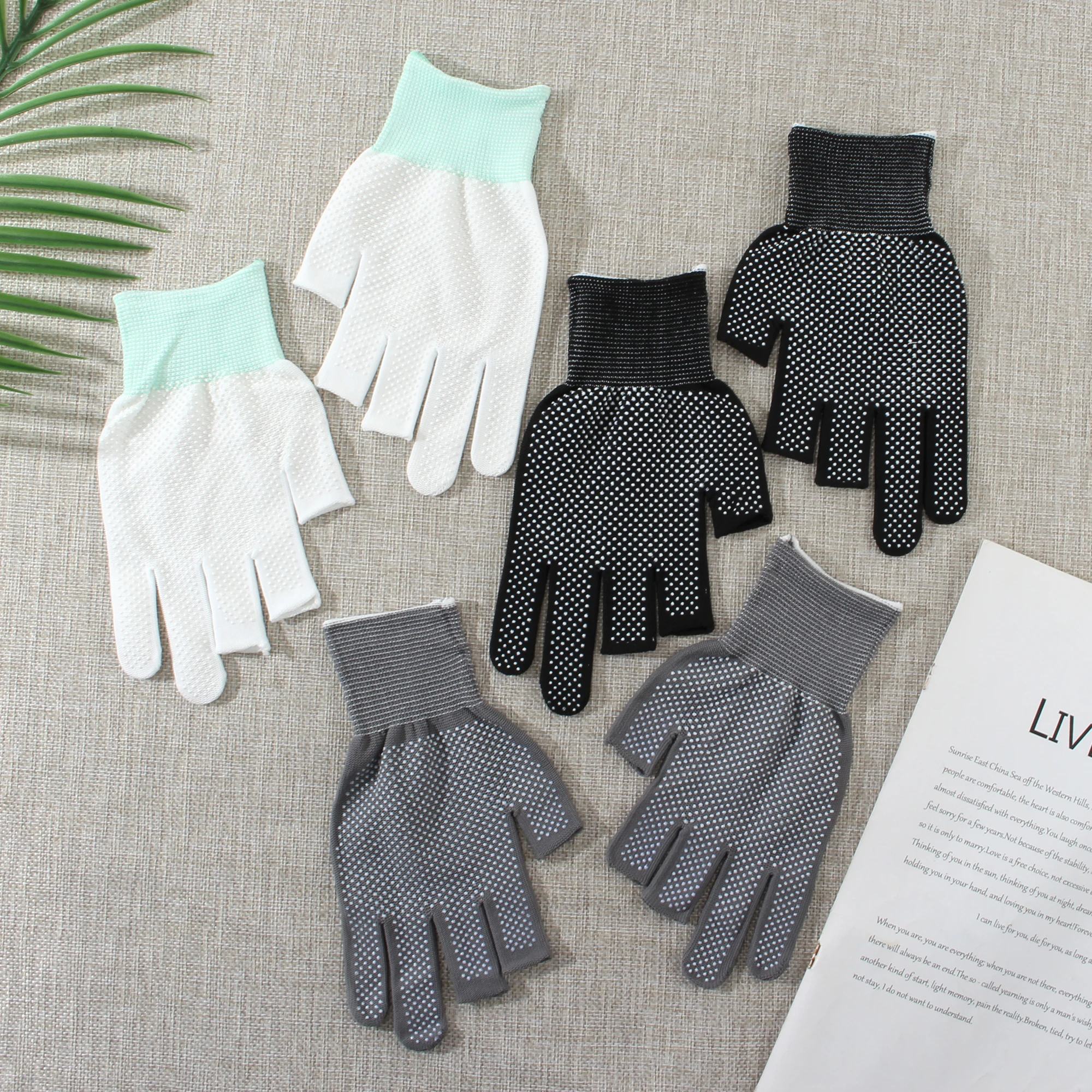 Three-Finger Gloves for Dispensing, Non-Slip, Breathable, Durable Labor ...