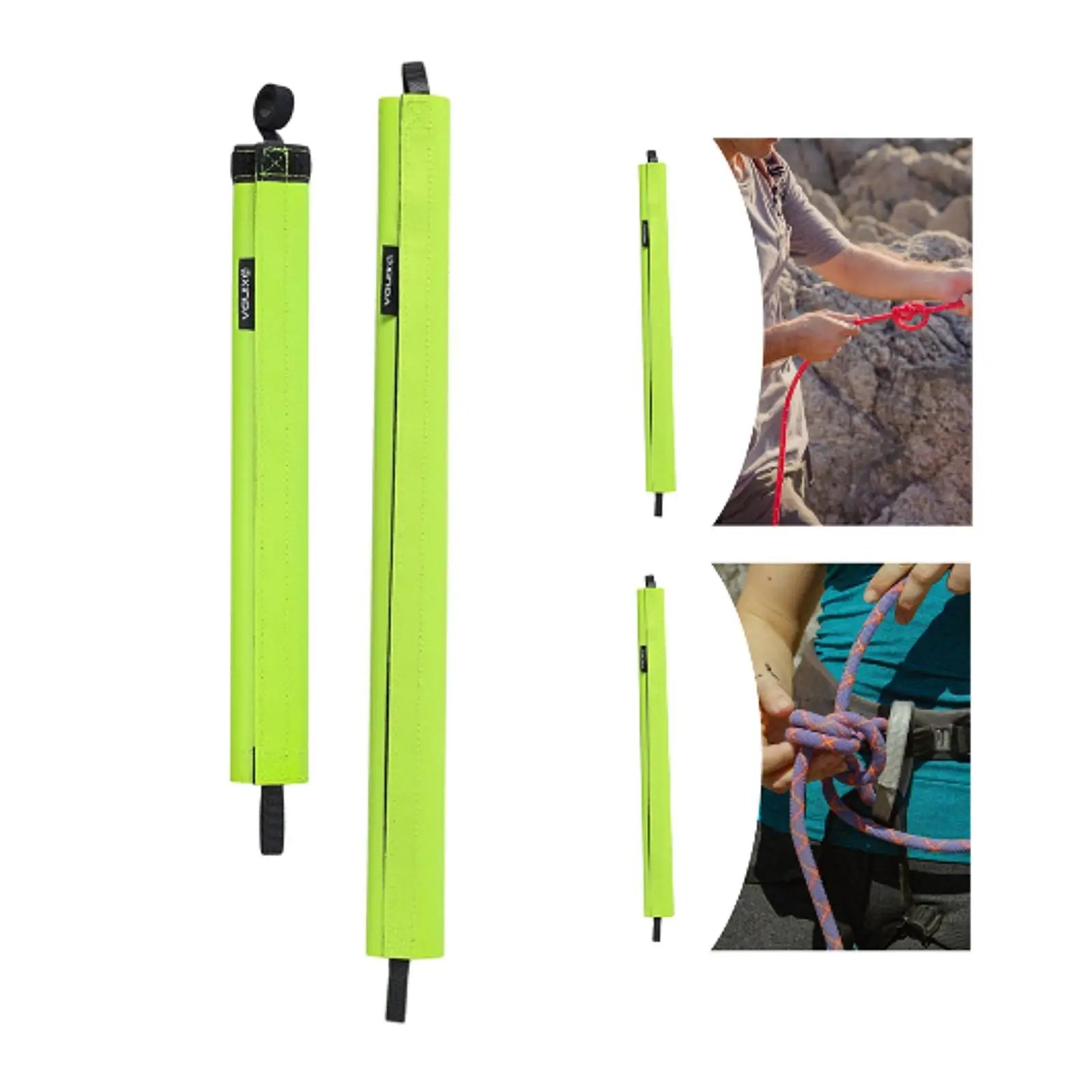 Protector de cuerda para arborist, accesorios resistentes para rappel ...