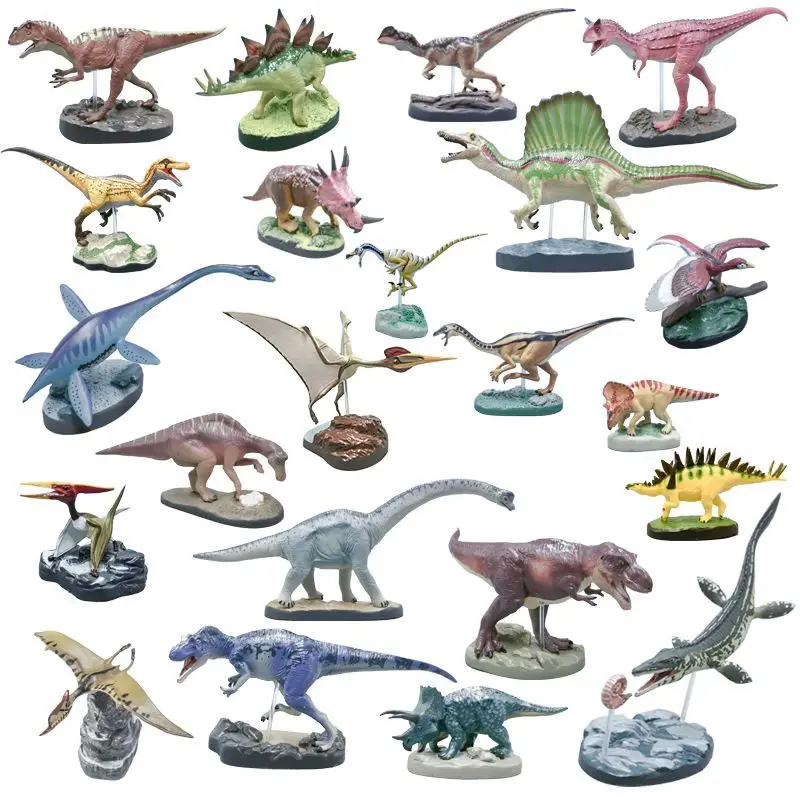 Colorata Socie Reatic Toy rannosaurus Triangular Dinosaur Model Static ...