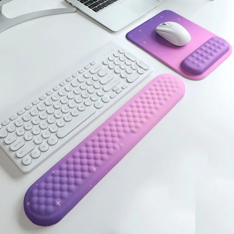 Mouse-Pad-Set-Wrist-Rest-Support-Pad-Ergonimic-Mouse-Pads-Keyboard ...
