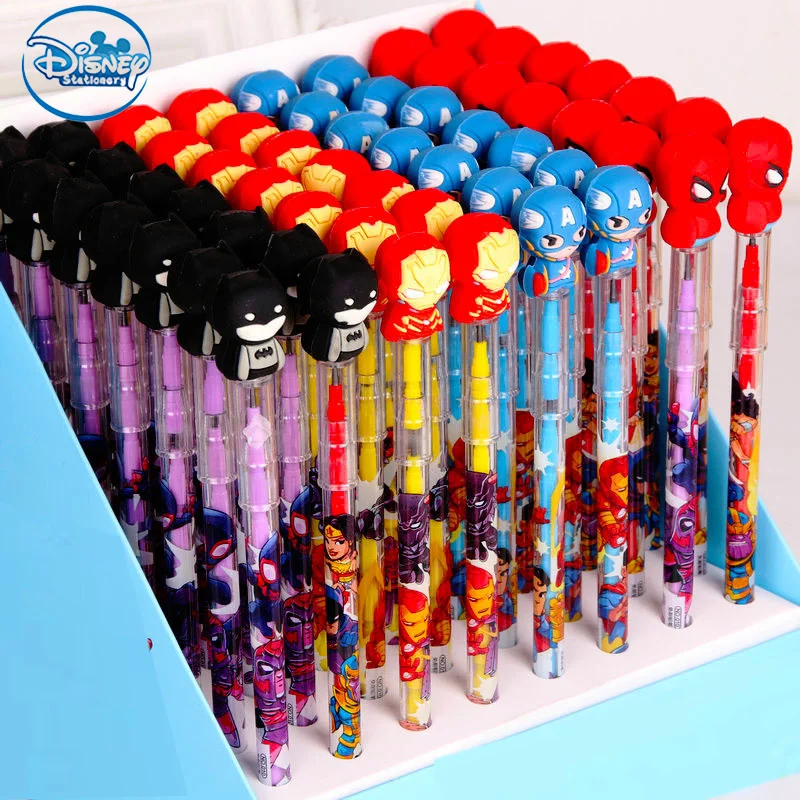 56-Pcs-Disney-Cartoon-Mechanical-Pencils-For-Students-With-Silicone ...