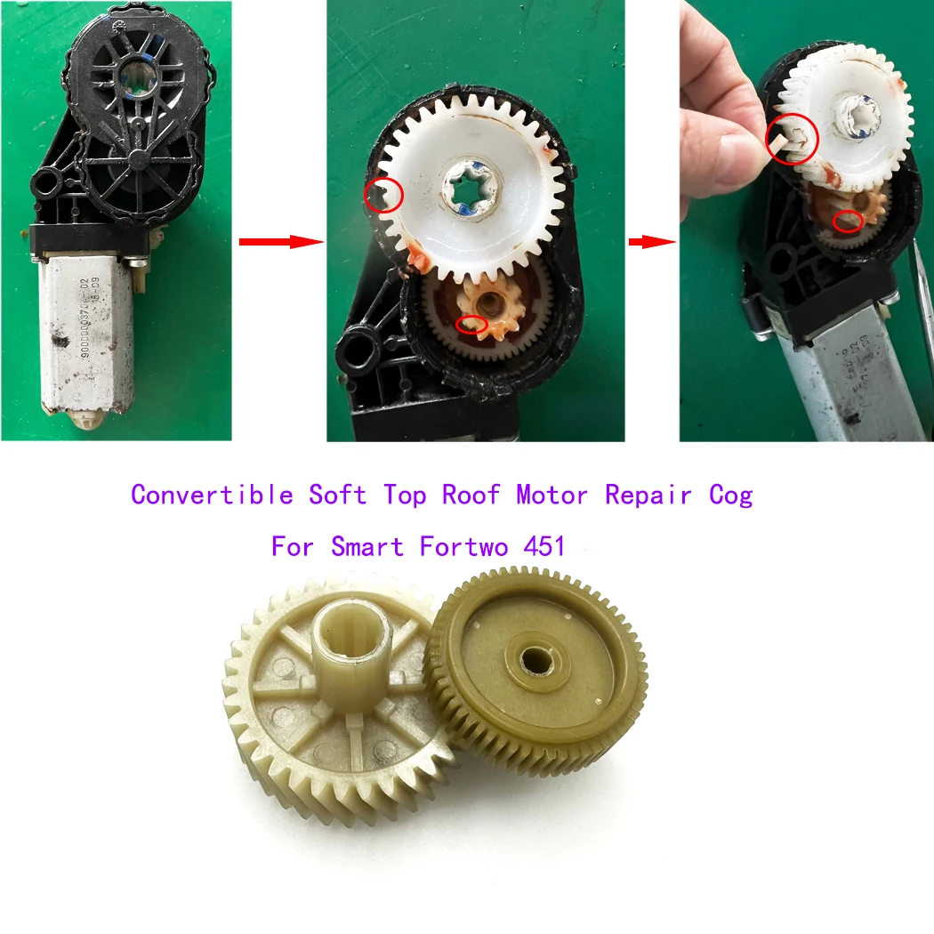 Convertible-Soft-Top-Roof-Motor-Repair-Cog-For-Smart-Fortwo-451-W451 ...