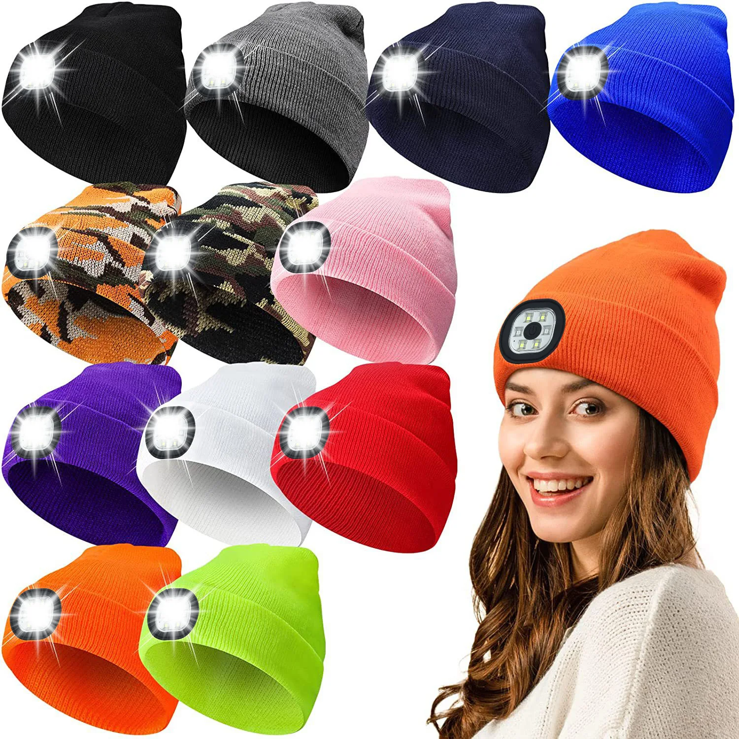 Creative-6-LED-Beanie-Hats-Unisex-Winter-Warm-Hat-for-Night-Riding ...