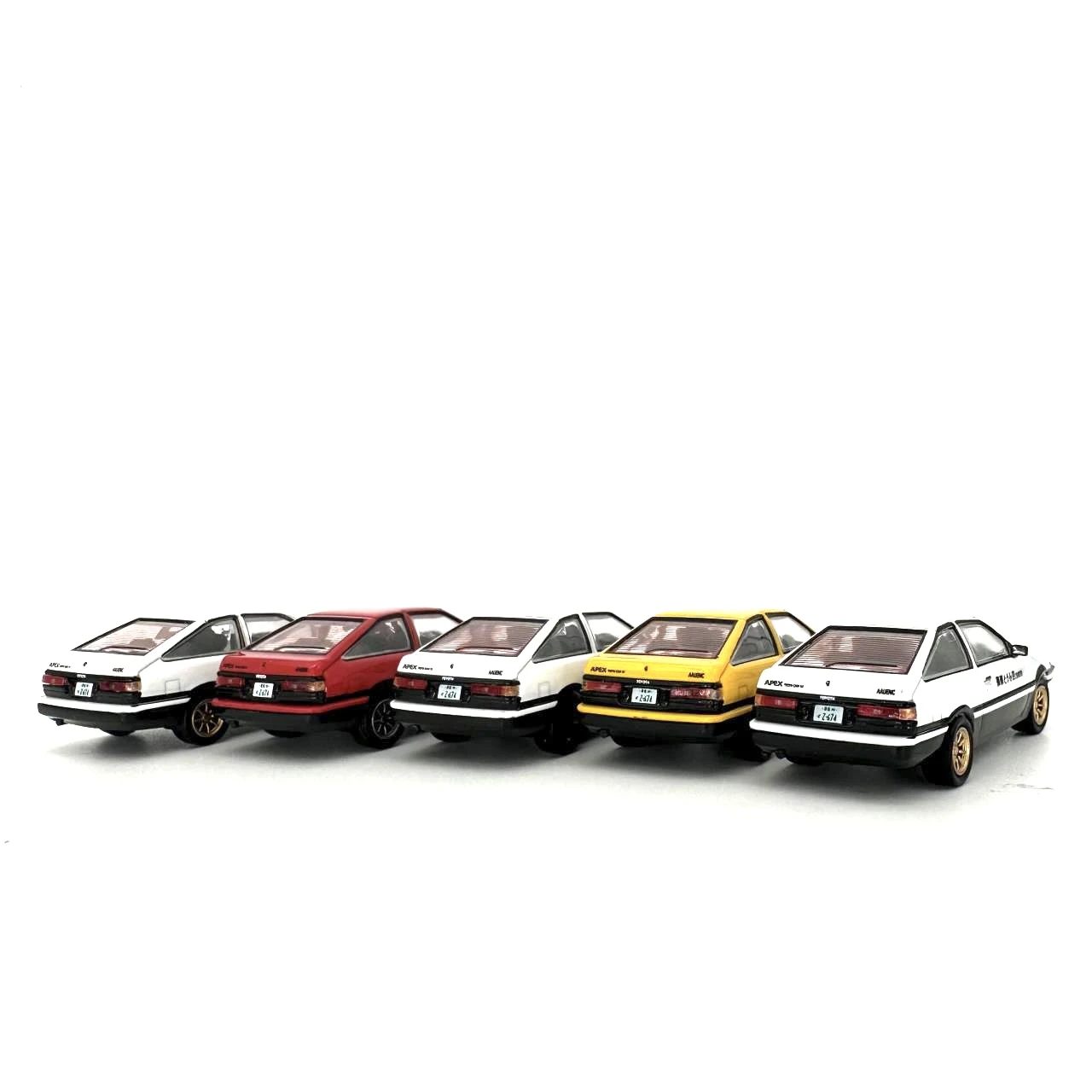 presale On August 1:87 MC Initial D AE86 Plastic Model Car