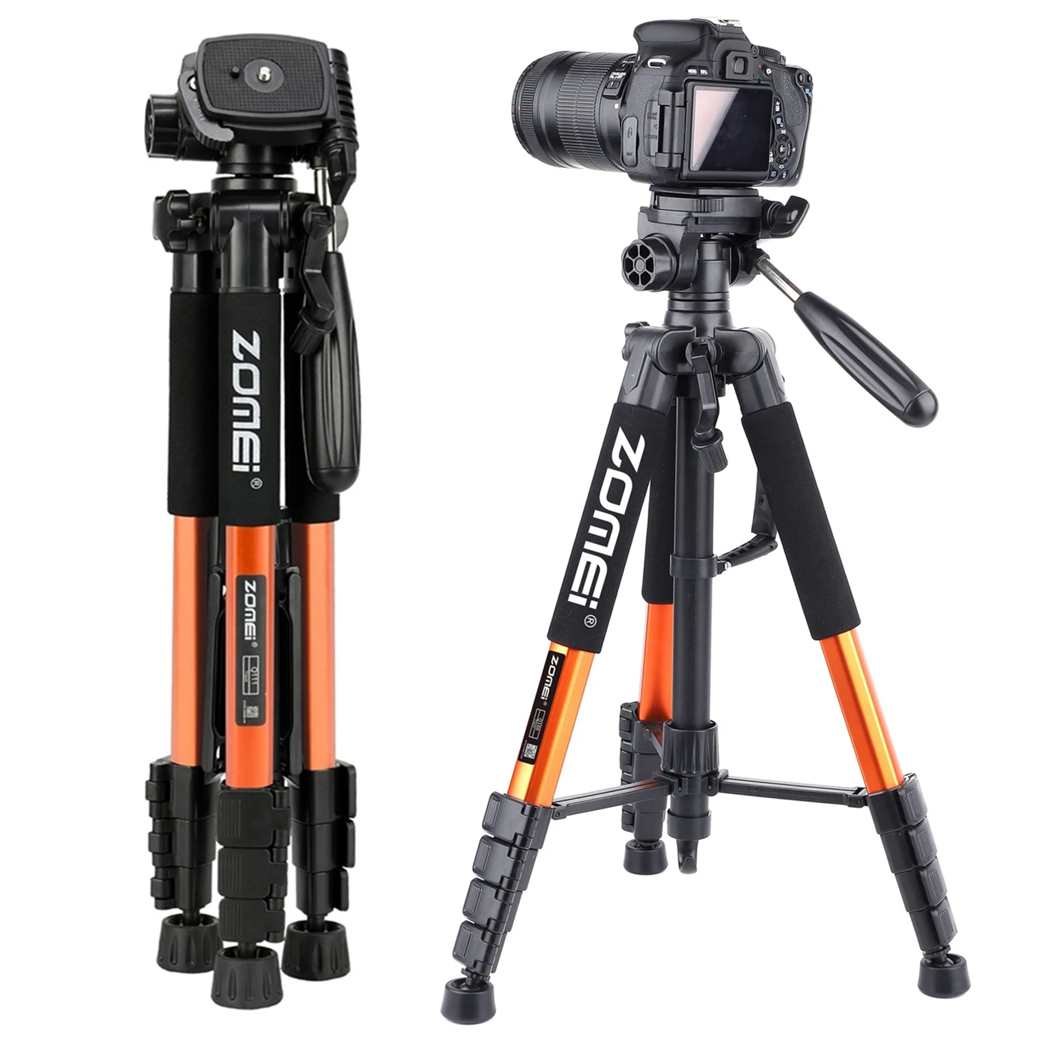 187cm-73-6in-Aluminum-Zomei-Tripod-for-Mobile-Nikon-Canon-DSLR-360 ...