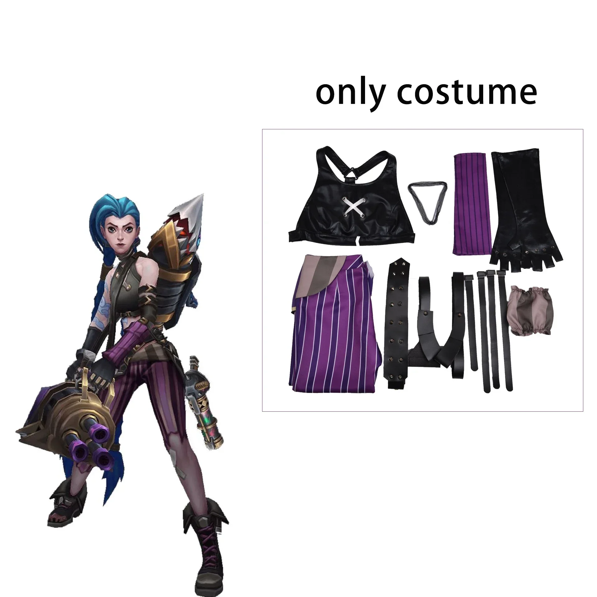 Jinx Costume League Of Legends