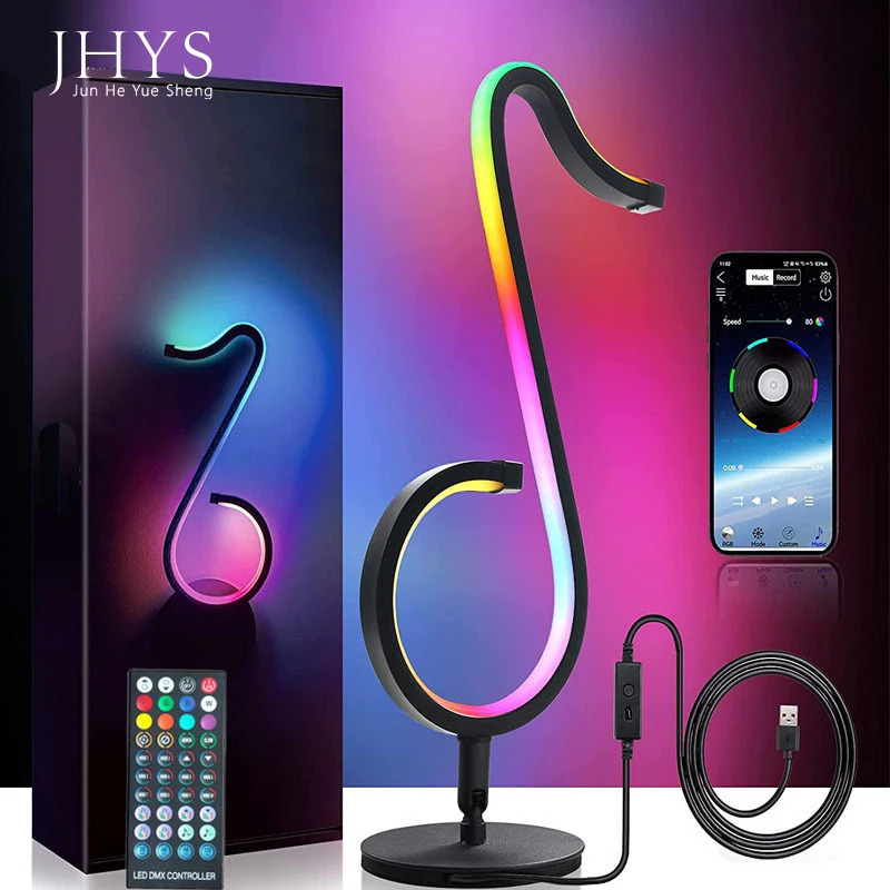 Intelligent APP Remote Control Symphony Atmosphere Light LED Night ...