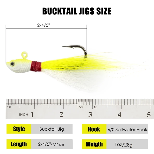 Bucktail Jig Striped Bass