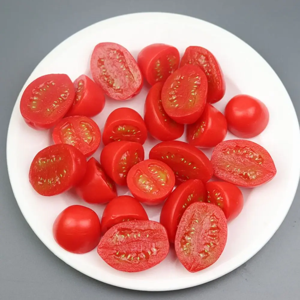 4PCS-Food-Model-Artificial-Cherry-Tomato-Toy-Decorative-Props-Lifelike ...