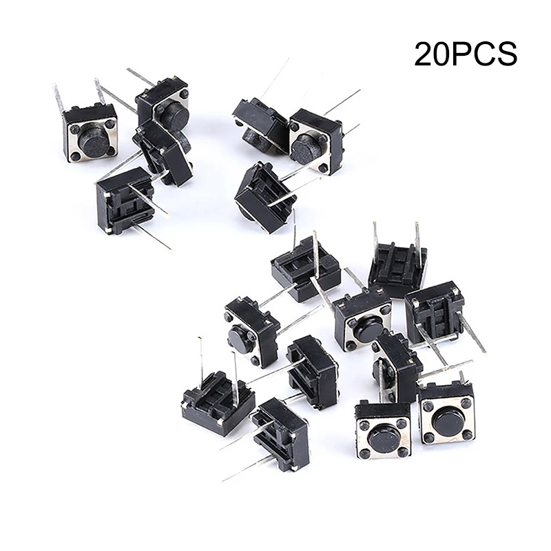 20PCS-Bag-6-6-5MM-Micro-Switch-Sensitive-Precise-Horizontal-Middle-2 ...