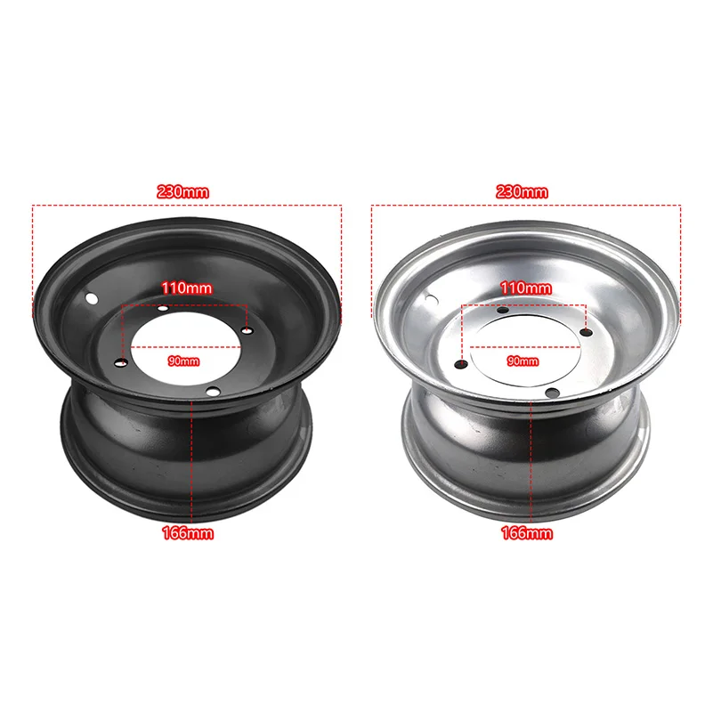 ATV-8-Inch-4-3-Hole-Wheels-Vacuum-Rims-150cc-250cc-for-The-Bull ...