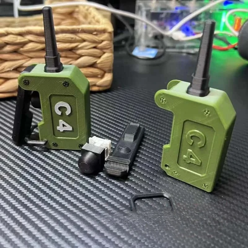 Cs Peripheral Props Toys Gifts Cosplay Cs Remote Control Model Set C4 ...