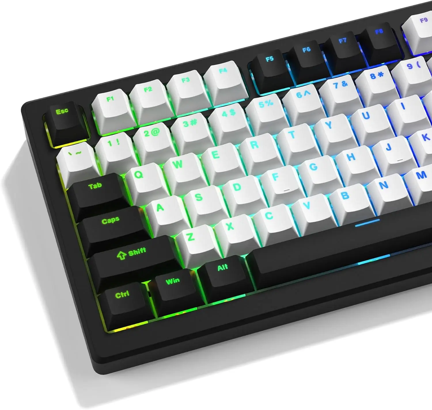 XVX-Shine-Through-PBT-Keycaps-Custom-Key-caps-Doubleshot-124-Keys-Set ...