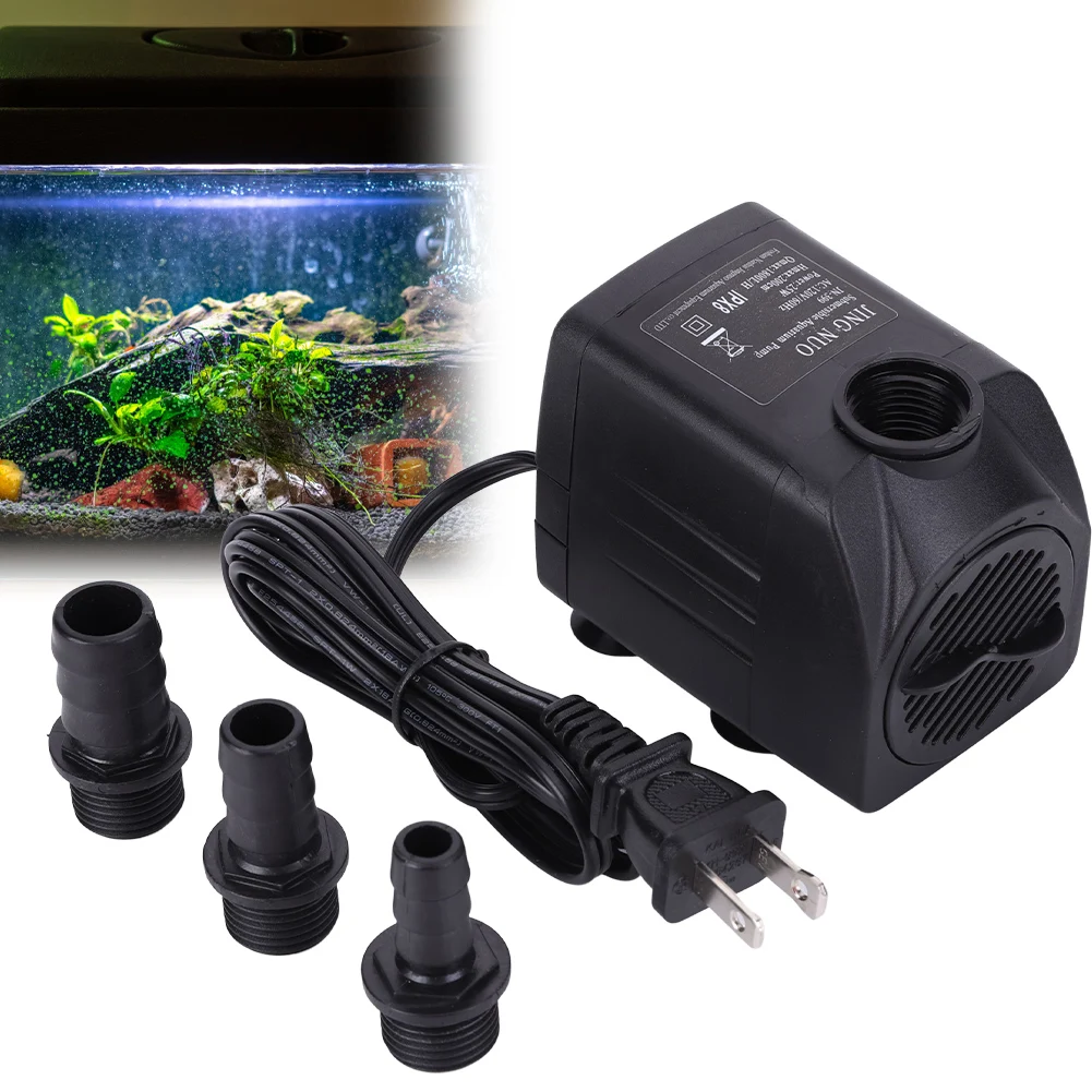 1800L-H-Mini-Submersible-Water-Pump-with-3-Nozzles-25W-Small-Water-Pump ...