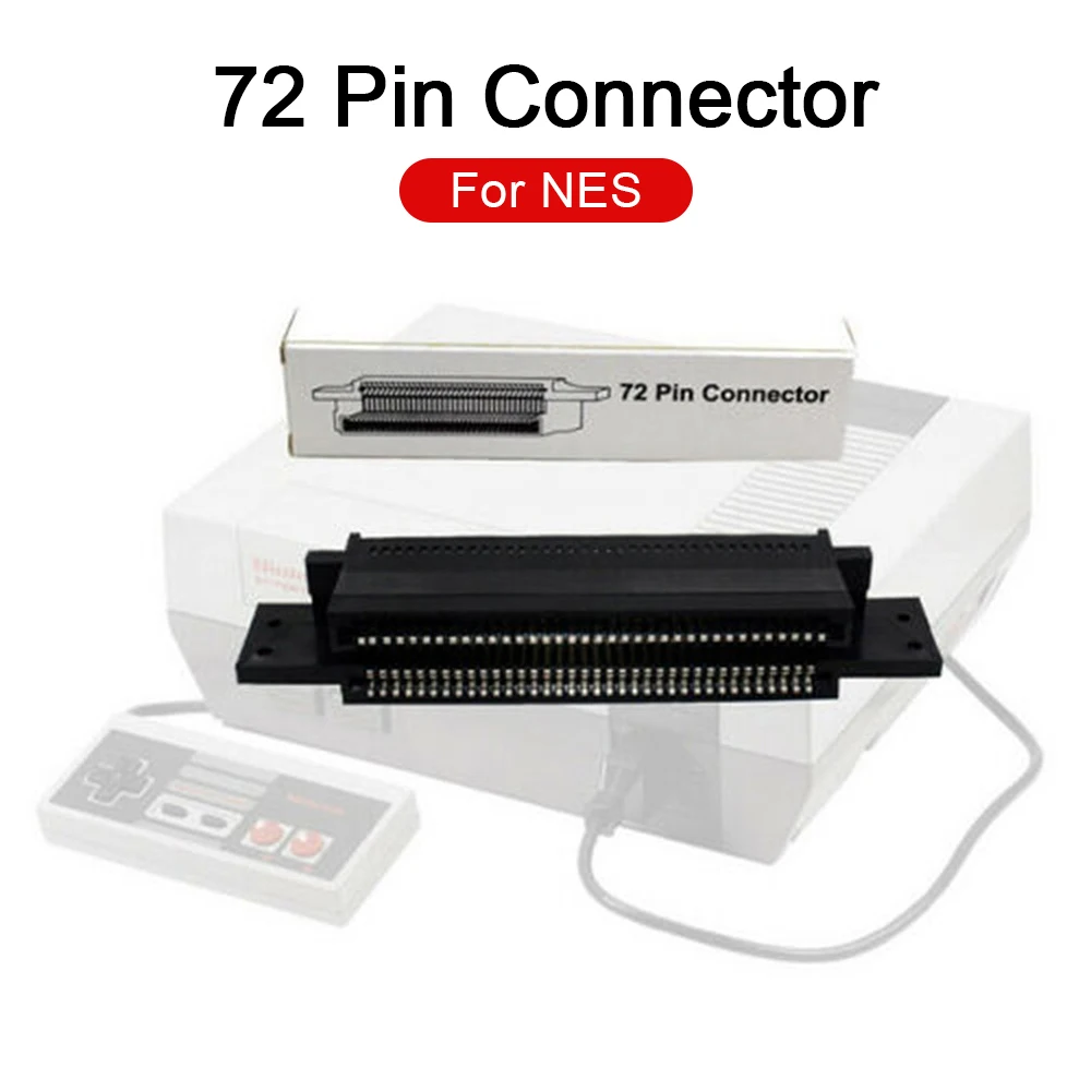 Adaptador-de-conector-NES-de-72-pines-pieza-de-repuesto-para-accesorios ...