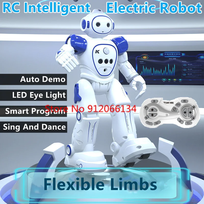 Children-Intelligent-Programming-Walking-Remote-Control-Robot-Science ...
