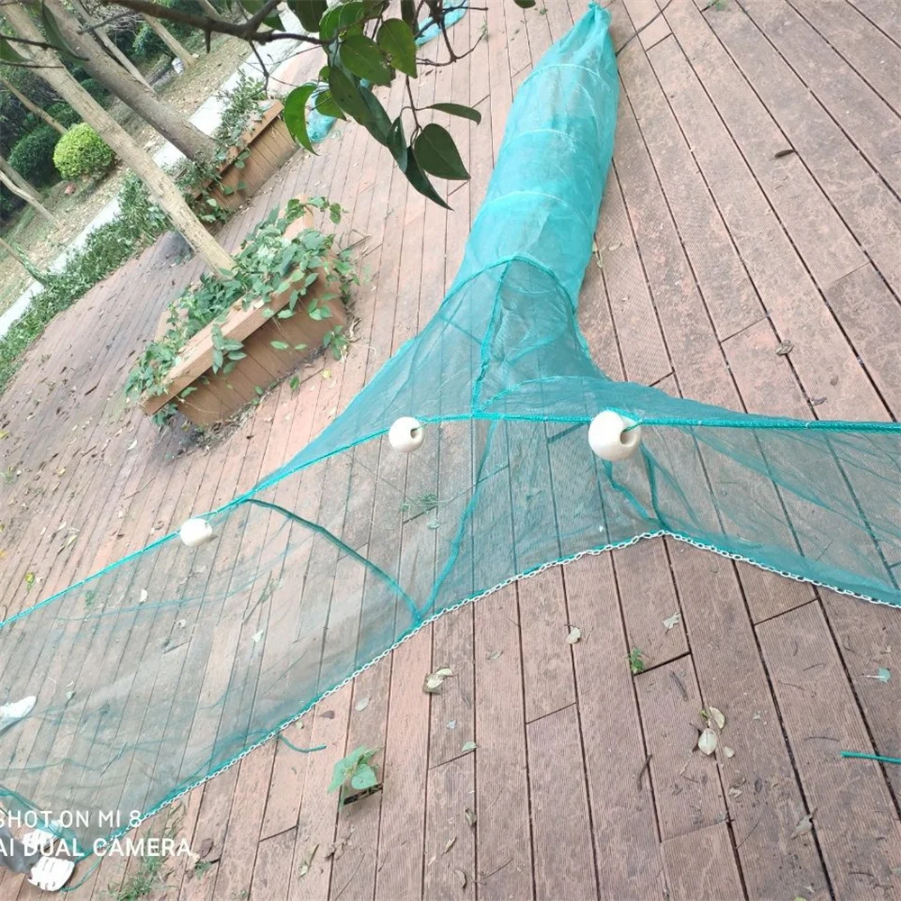 Fish-Cage-Portable-Crab-Shrimp-Net-Fishing-Net-Foldable-Blocking-Net ...