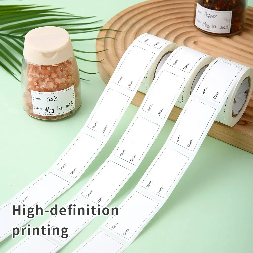 Self-Adhesive Freezer Refrigerator Food Storage Paper Sticker Labels ...