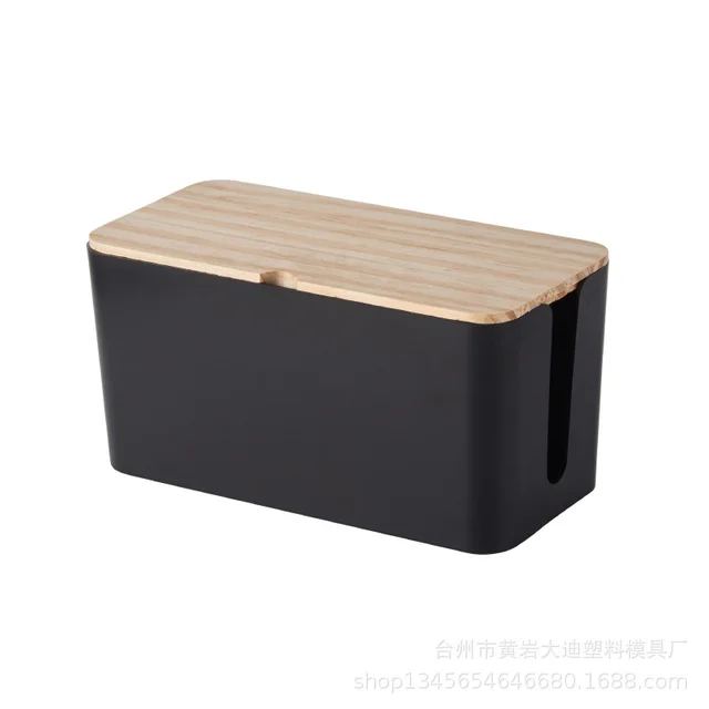 3 Sizes Plastic Wire Storage Box Power Line Storage Cases Junction Box ...