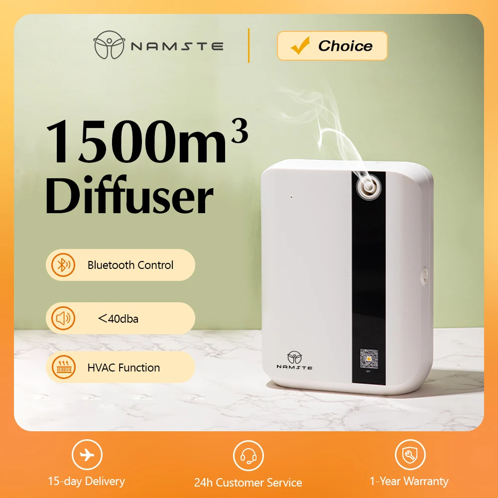 NAMSTE-1500m-Bluetooth-Aroma-Diffuser-For-Home-Perfume-Essential-Oils ...