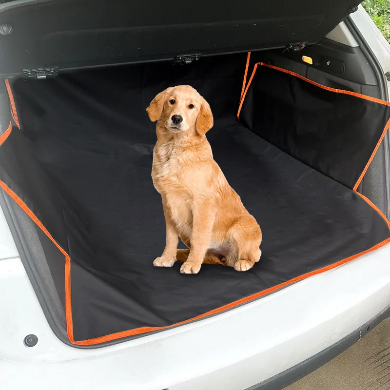 Car Seat Cover Pet Travel Dog Carrier Car Trunk Mat Waterproof SUV ...