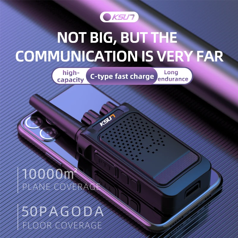 Walkie-Talkie-Portable-Communication-Radios-Ham-Hf-Phone-Wireless-Set ...