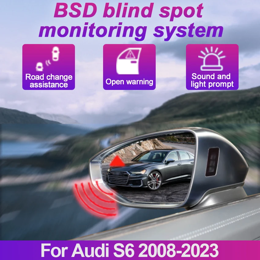 Car-Blind-Spot-Detection-System-BSD-BSA-BSM-Car-Sensors-Drive-Rear ...