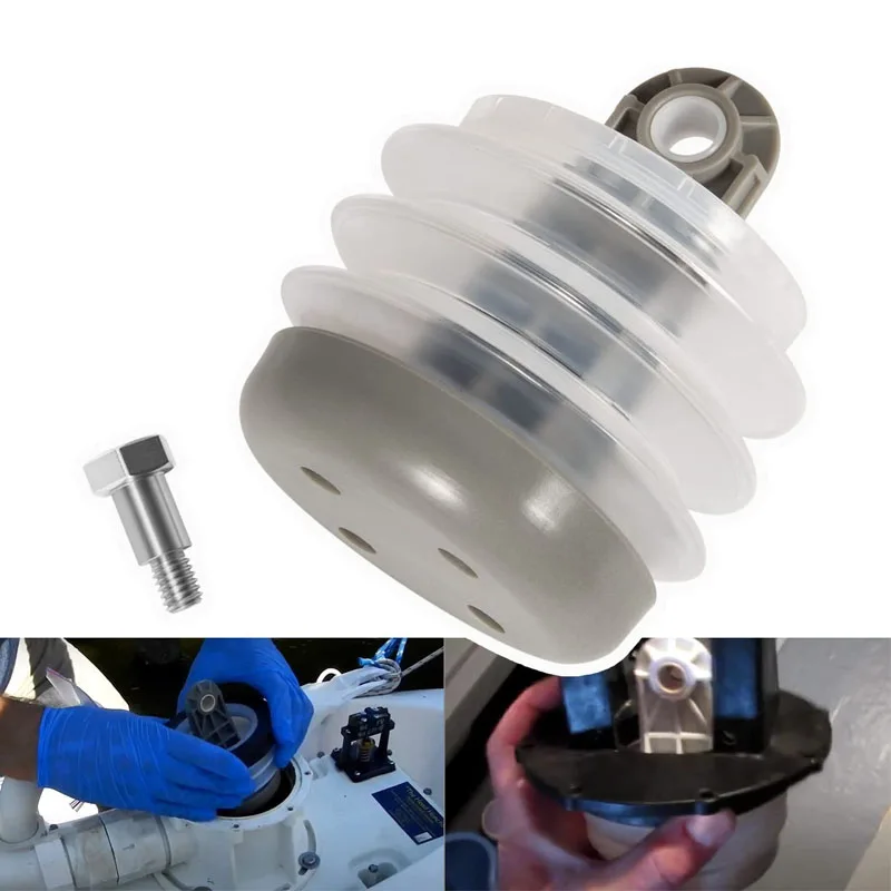 2Pcs/Set Pump Bellows Kit 385230980 For Domatic/Sealand, J & S & T ...