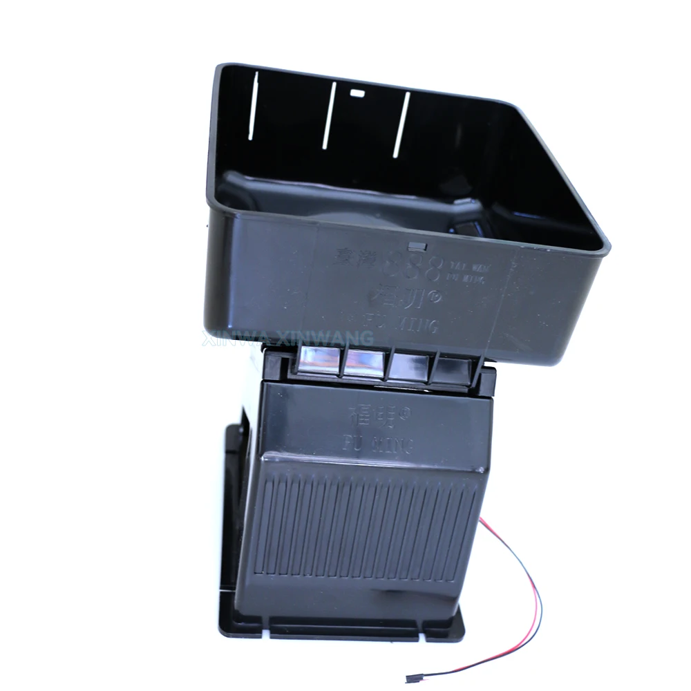 DC24V Motor Coin Hopper Plastic 6-Hole Coin Drop Token Dispenser For ...
