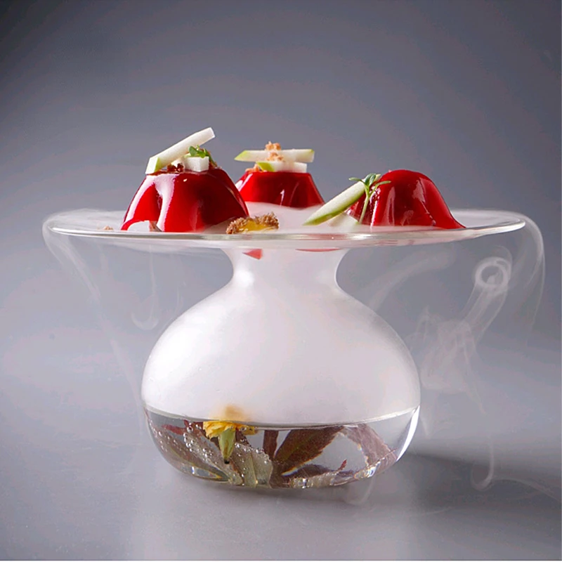 Creative UFO Dry Ice Glass Eco-friendly Healthy Cooking Tableware ...