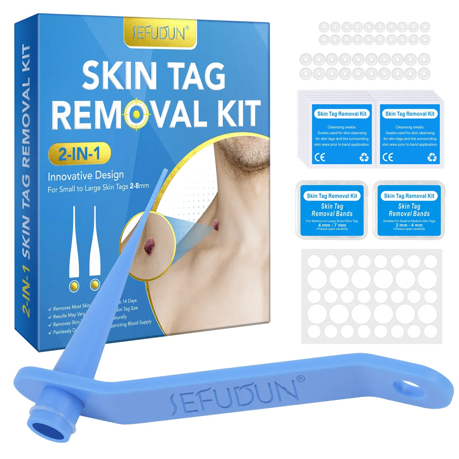 Skin-Tag-Removal-Kit-Home-Mole-Wart-Puntos-Negros-Remover-Equipment ...
