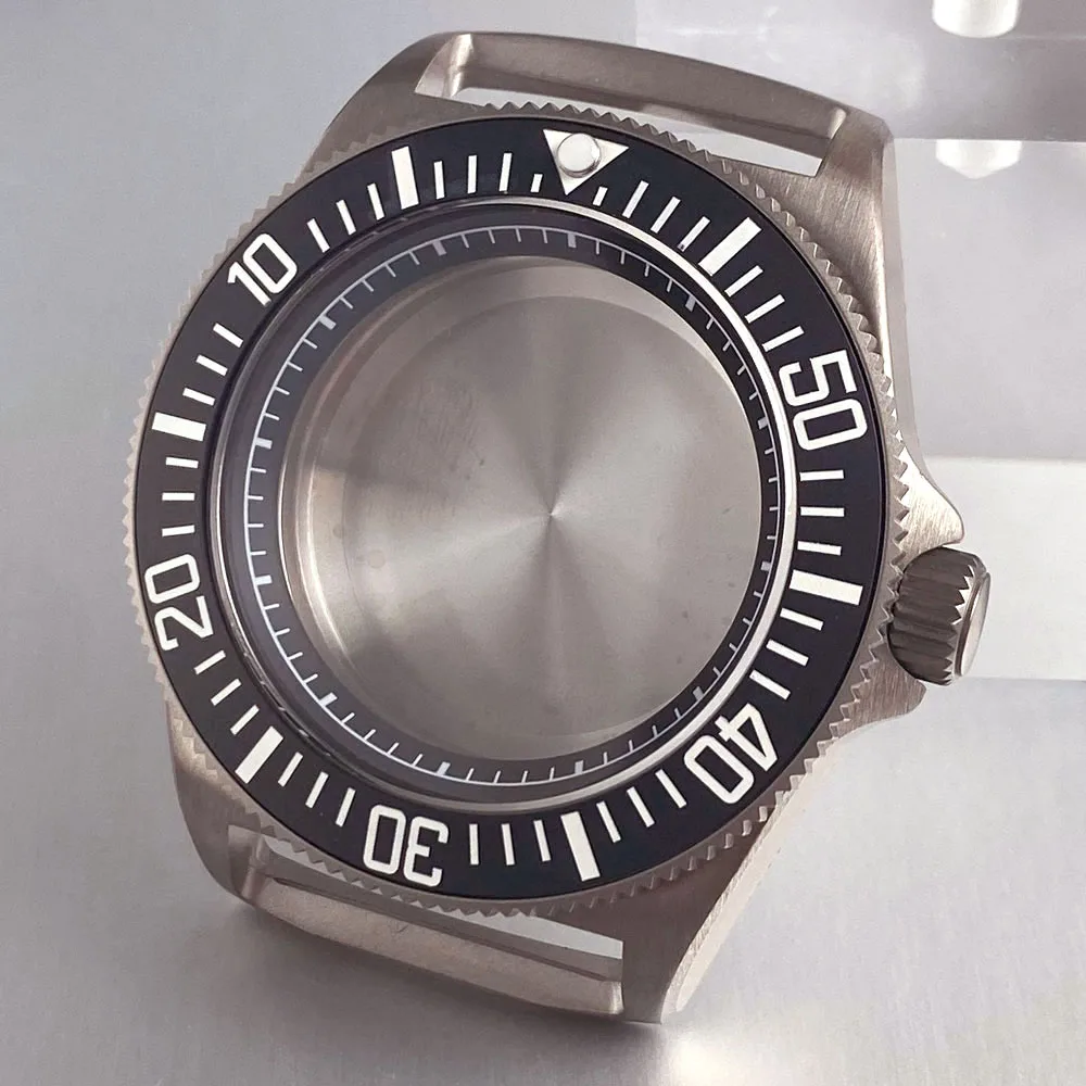 42mm Tactical Frog Titanium watch case Sapphire NH35 Automatic Movement ...