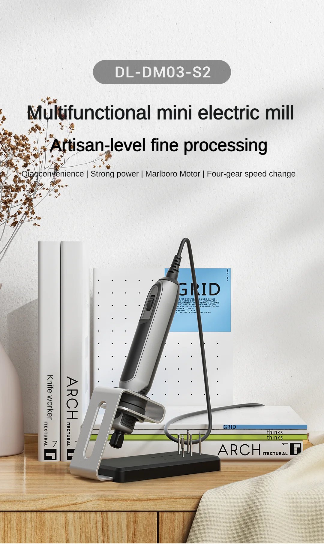 Perceuse Visseuse Sans Fil,Xiaomi-Stylo de gravure Deli,graveur de ...