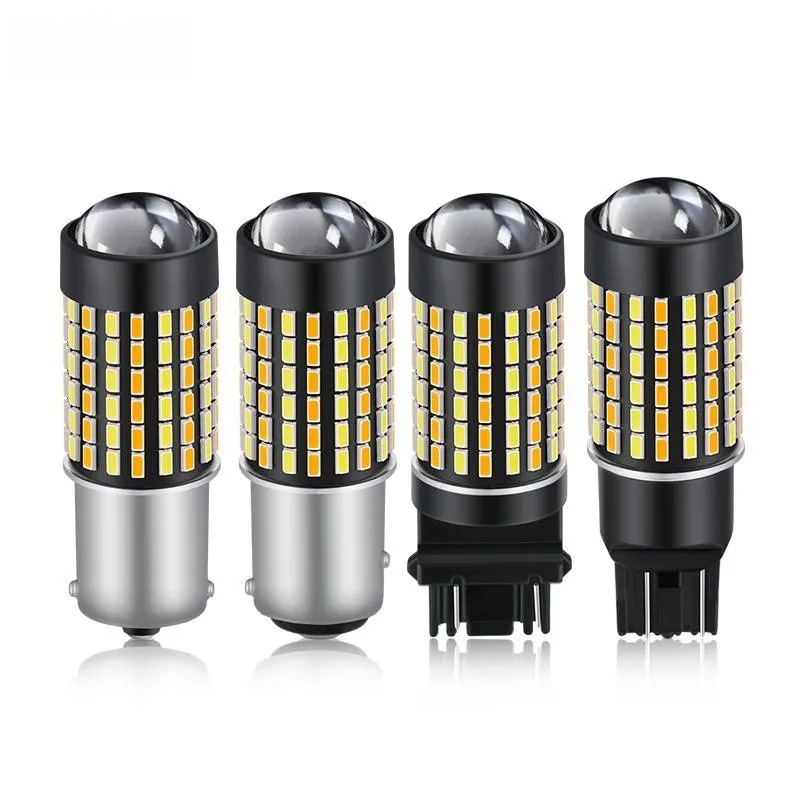 OBOLED-50X-Dual-Color-Car-Light-T20-LED-7443-W21-5W-Bulb-1157-BAY15D ...