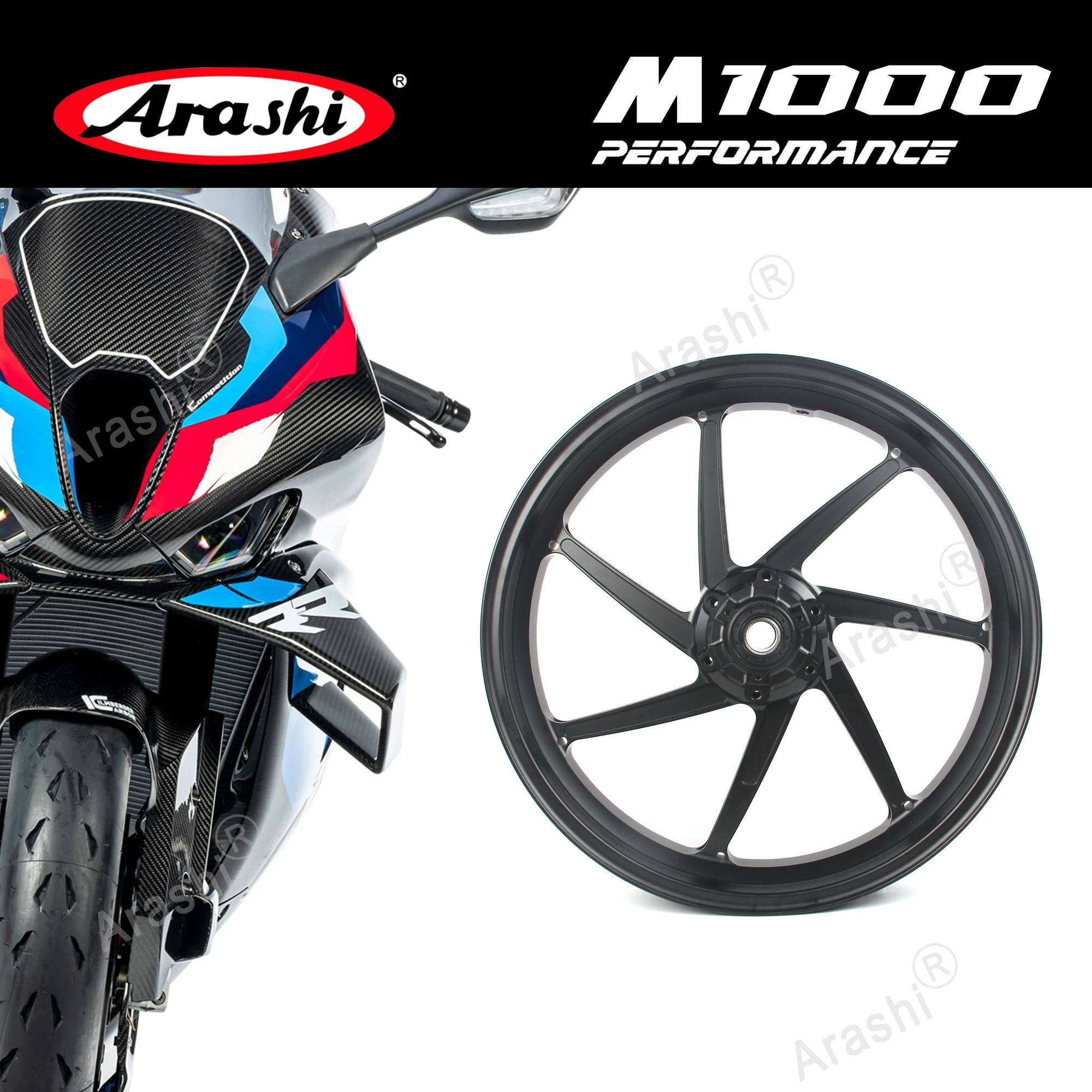Arashi-Front-Wheel-Rim-For-BMW-S1000RR-S1000R-S1000-XR-M-Version ...