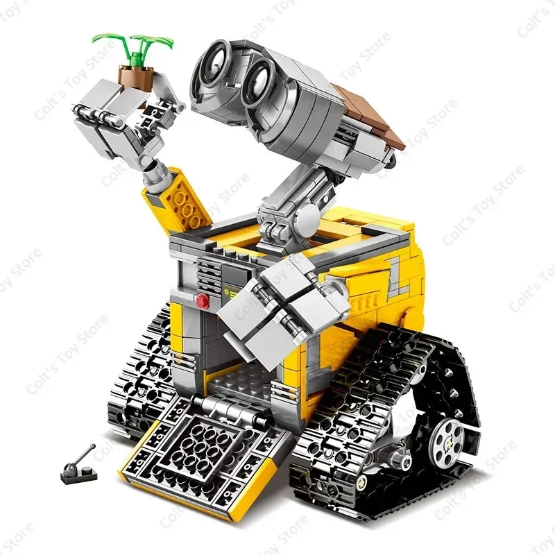 Wall-E-Building-Block-Kit-para-Crian-as-MOC-Idea-Classic-Movie-Model-T ...