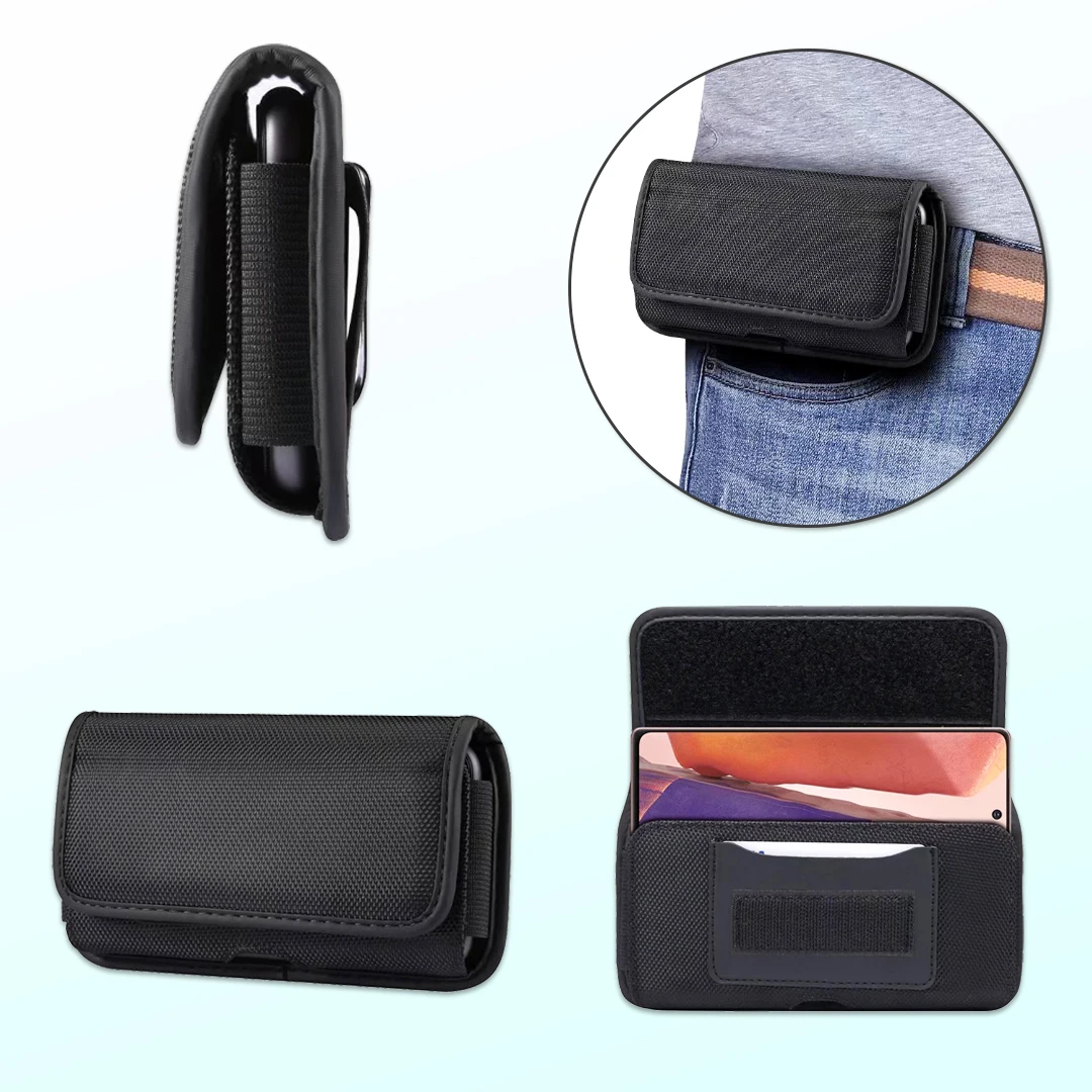 Oxford Belt Clip Phone Case Men Waist Bag For Google Pixel 7 6 Pro 6A ...