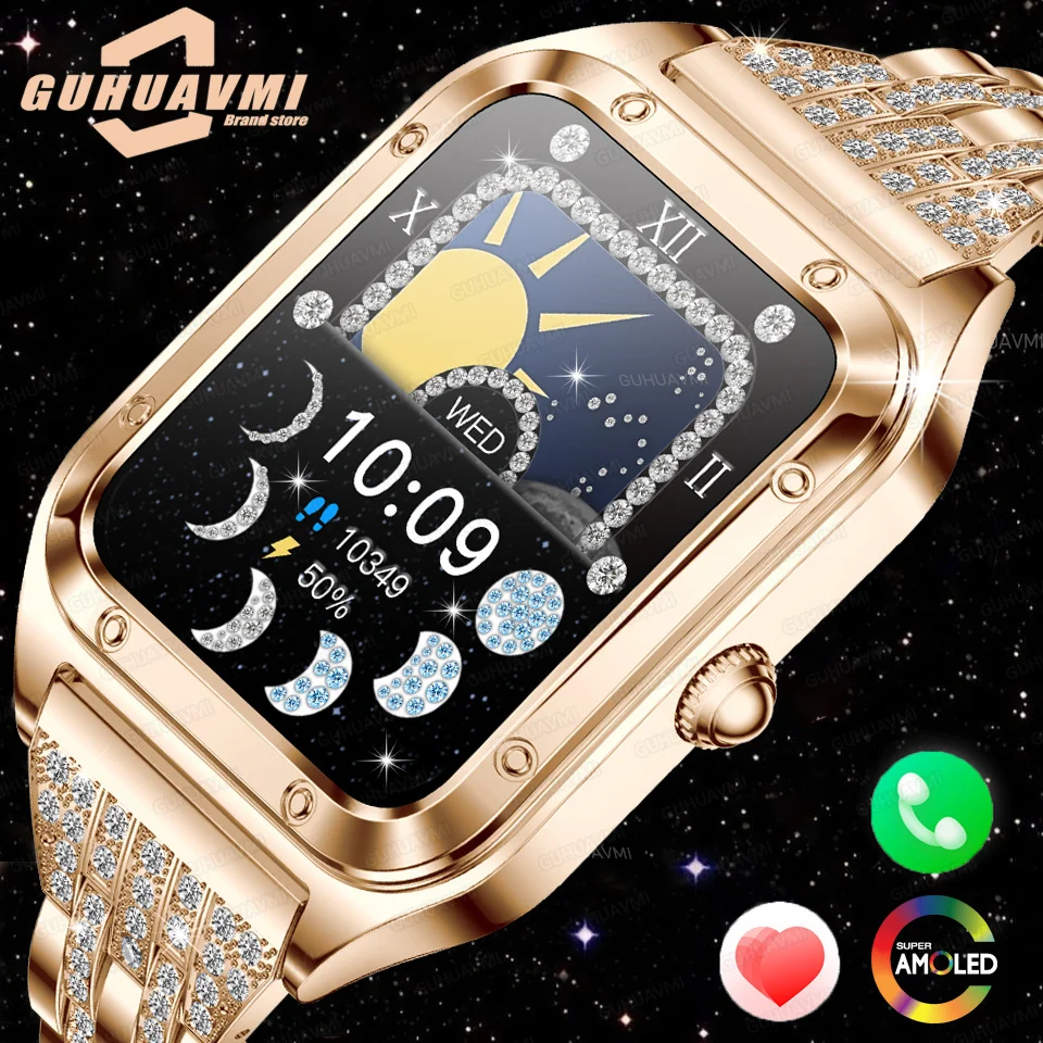 Fashion Smart Watch Ladies Bluetooth Call Blood Pressure Sports ...