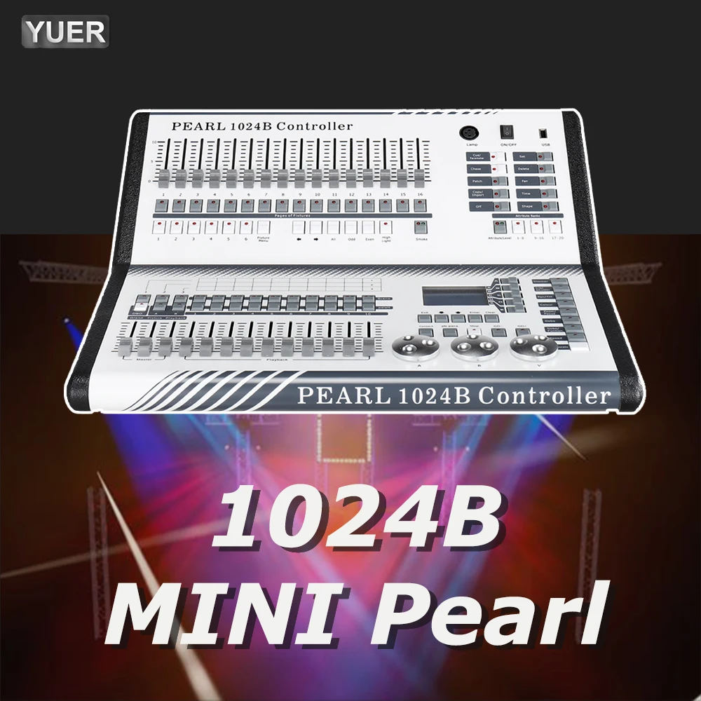 Controlador-de-escenario-profesional-DMX-Mini-Pearl-1024B-1024A-controlador-de-iluminaci-n ...