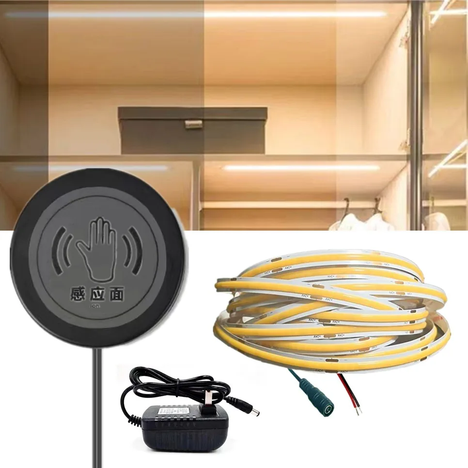 LED-Light-Tape-Touch-Dimmer-and-Hand-Sweep-Induction-Switch-Flexible ...